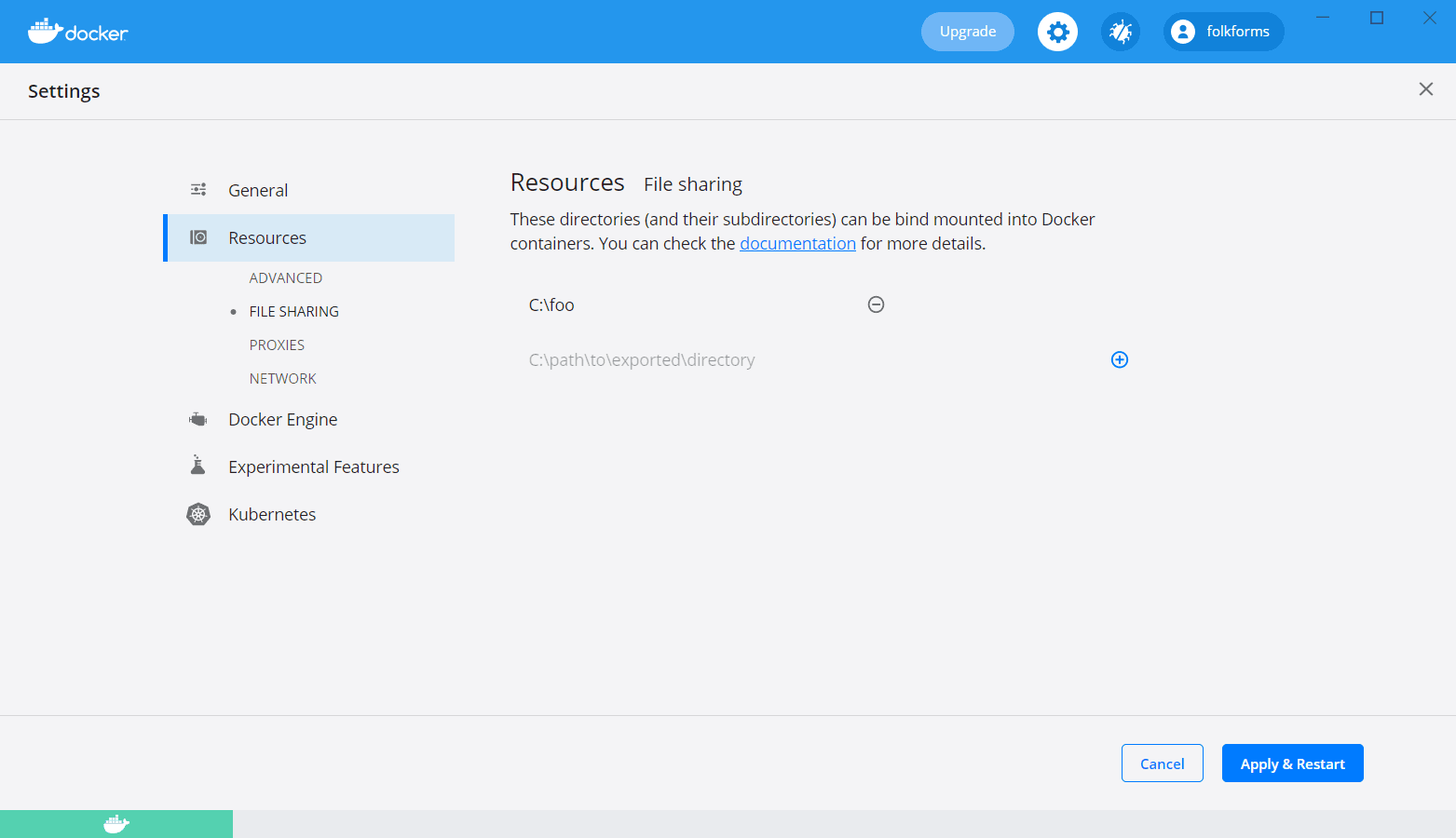 Setting up the tools